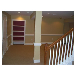 Finished Basements - Traditional - Basement - Philadelphia - by ...