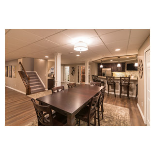 Frankfort Basement Remodel - Transitional - Basement - Chicago - by ...