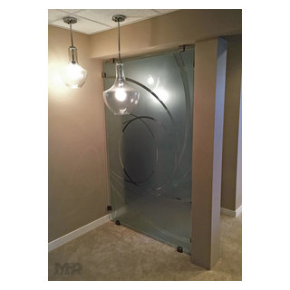 Glass Room Dividers - Contemporain - Sous-sol - Autres périmètres - par ...