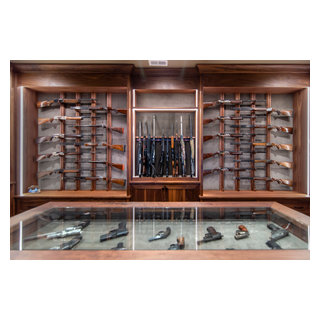 Gun Room - Transitional - Basement - Charlotte - by Bella Rosetti's ...