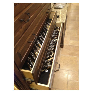 Gun Room - Traditional - Wine Cellar - Denver - by Enoch Choi Design ...