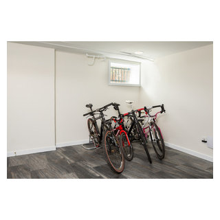 Historic Home In The Fan Gets An Updated Basement - Traditional ...