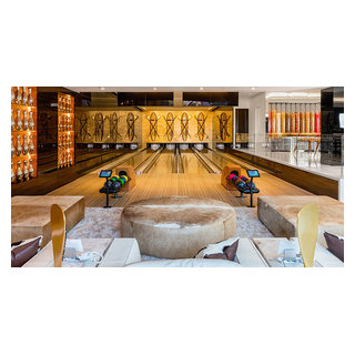 Home Bowling Alley Installations - Modern - Basement - Los Angeles - by ...