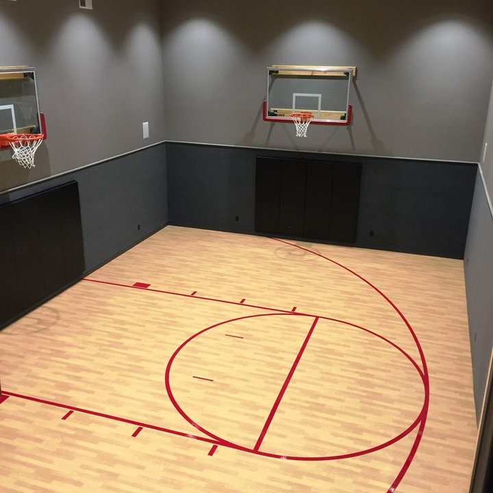 Indoor Basketball Court - Photos & Ideas | Houzz