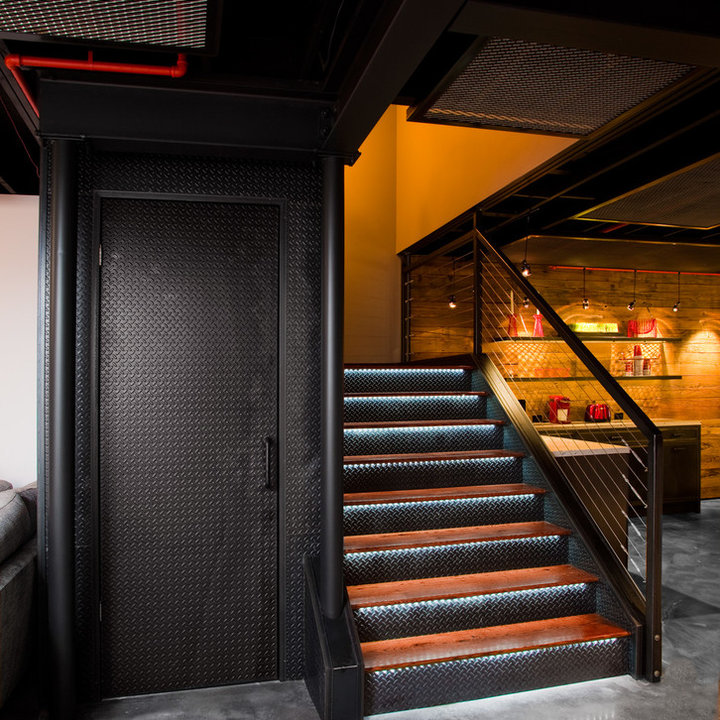75 Industrial Basement Ideas You'll Love - September, 2025 | Houzz