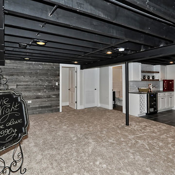 75 Industrial Basement Ideas You'll Love - May, 2025 | Houzz