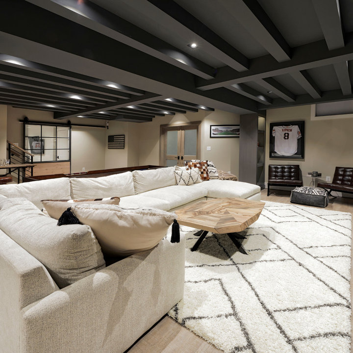 75 Industrial Basement Ideas You'll Love - May, 2025 | Houzz