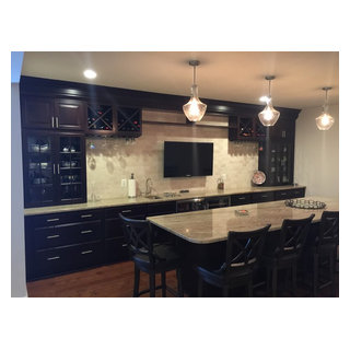 Jacobs - Basement bar - Contemporary - Basement - DC Metro - by Renewed ...