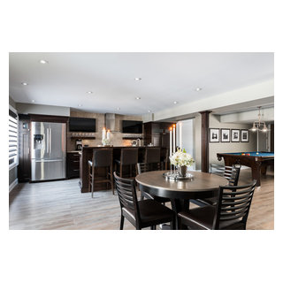 Jane Lockhart - English Pub Basement Makeover - Clásico renovado ...