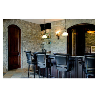 K2 Stone Show Home - Traditional - Home Bar - Vancouver - by K2 Stone ...