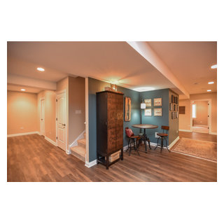Kildeer Basement Remodel - Craftsman - Basement - Chicago - by Matrix ...
