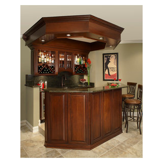 LaFata Kitchen Cabinets - Modern - Home Bar - Detroit - by Lafata ...