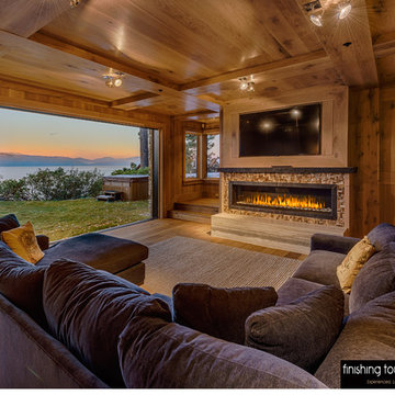 75 Rustic Basement Ideas You'll Love - May, 2025 | Houzz