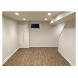 Lexington Basement with bathroom - Moderno - Sótano - Boston - de ...