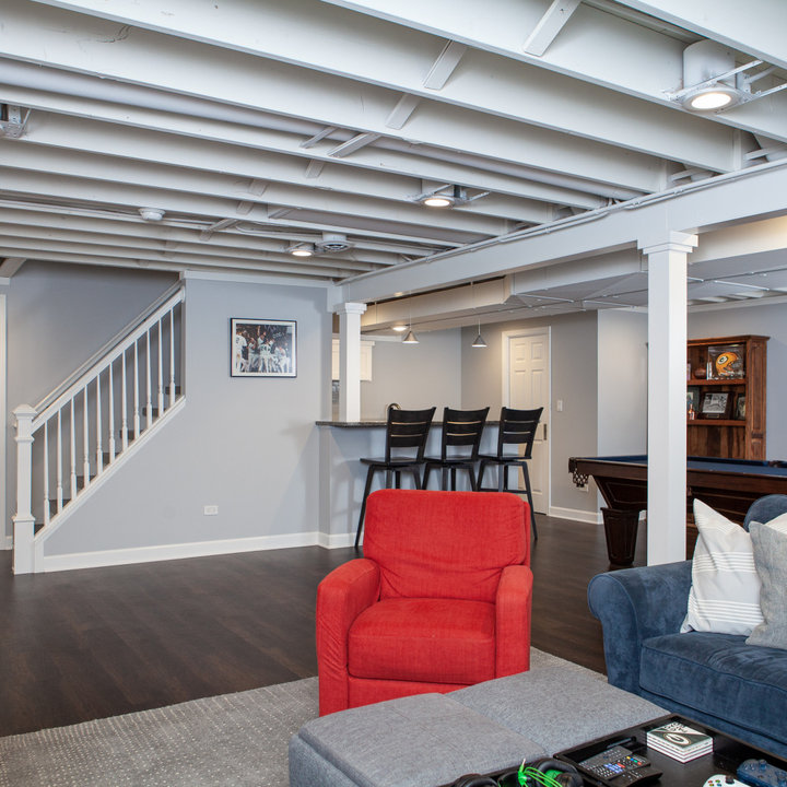 75 Beautiful Basement Ideas and Designs - December 2024 | Houzz UK