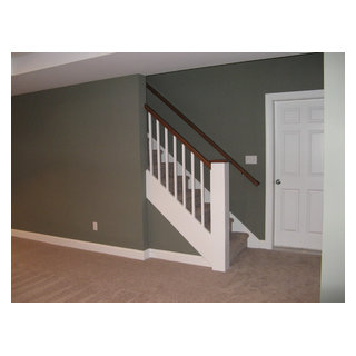 Living Space - Traditional - Basement - Newark - by Spectrum ...