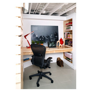Loft-Like Basement Renovation - Modern - Basement - DC Metro - by ...