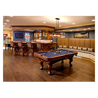 Luxury Sports Bar - Traditional - Basement - Philadelphia - by Superior ...
