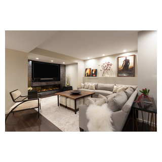 Luxury Underground - Transitional - Basement - Other - by Lauren Levant ...