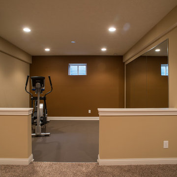 Basement Workout Area - Photos & Ideas | Houzz
