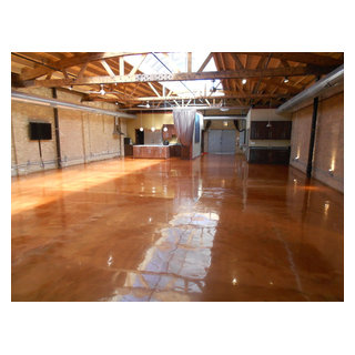 Metallic Epoxy Floor - Moderne - Sous-sol - Chicago - par All American ...