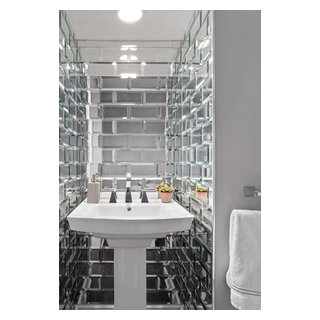 Midwest Suburban Basement Remodel - Transitional - Basement - Columbus ...