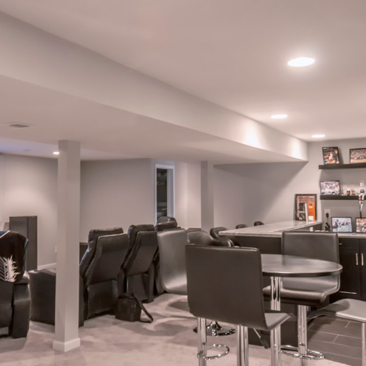 75 Modern Basement Ideas You'll Love - September, 2025 | Houzz