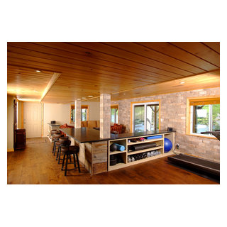 Multi Purpose Room - Rustic - Basement - Toronto - by Spotlight Home ...