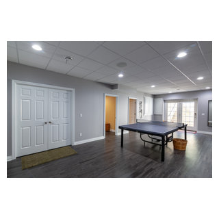 Naperville Basement Remodel 2 - Transitional - Basement - Chicago - by ...