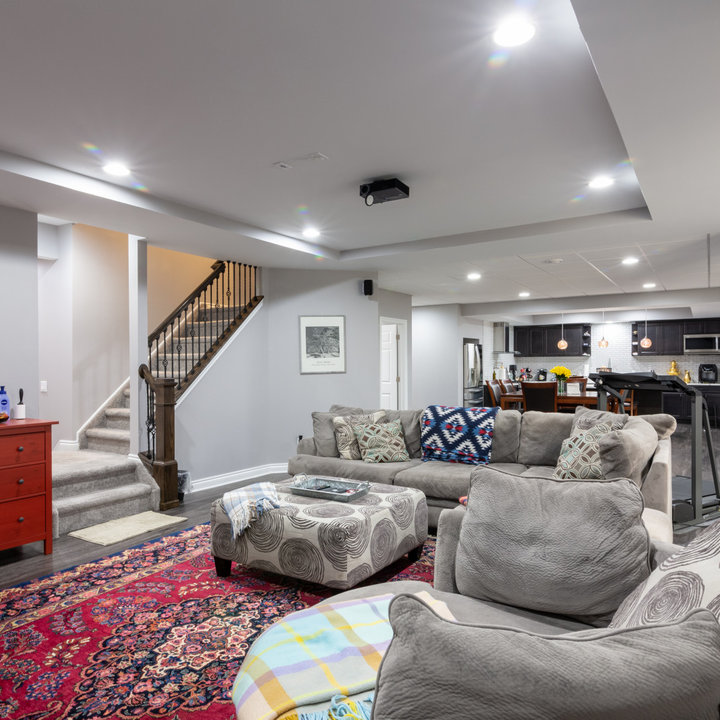 Basement Rec Room - Photos & Ideas | Houzz