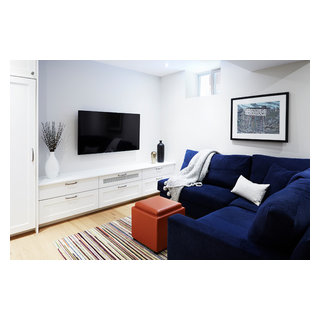North Toronto Home - Transitional - Basement - Toronto - by The Dickson ...