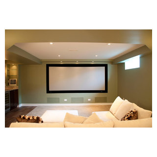 Oakbriar - Contemporary - Home Theater - Ottawa - by Dalton Distinctive ...