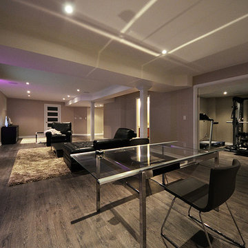 Open Concept Basement Ideas - Photos & Ideas | Houzz