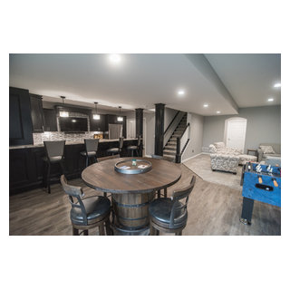 Open Concept Floorplan - Modern - Basement - Detroit - by Finished ...