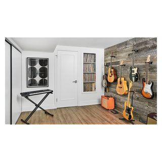 Rock and Roll Basement - Transitional - Family Room - Toronto - by ...