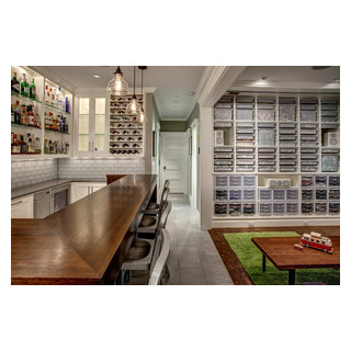 Seattle "Box" Remodel - Transitional - Family Room - Seattle - by NRC ...