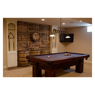 SLAM / REITZ - Traditional - Basement - Columbus - by Buckeye Basements ...