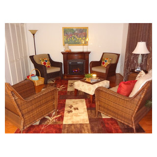 Staging and Redesign-Basement - Traditional - Basement - Philadelphia ...