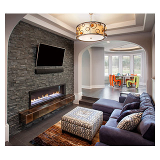 Stillwater Lodge - Basement - Minneapolis - by John Kraemer & Sons | Houzz