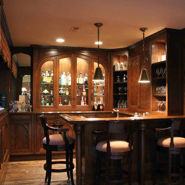English Pub Basement - Photos & Ideas | Houzz