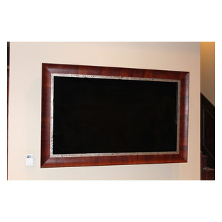 TV Frames - Traditional - Basement - Salt Lake City - by User | Houzz