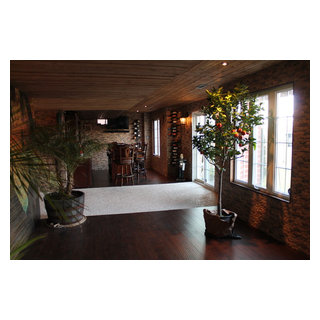 Unique basement with English pub - Mediterranean - Basement - Toronto ...