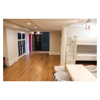 Upscale Underground Living - Beach Style - Basement - New York - by ...