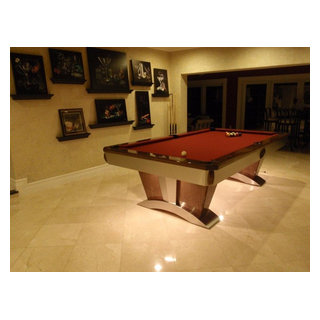VEGAS Pool Table by MITCHELL Pool Tables - Contemporain - Sous-sol ...