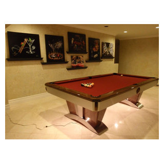 VEGAS Pool Table by MITCHELL Pool Tables - Contemporain - Sous-sol ...