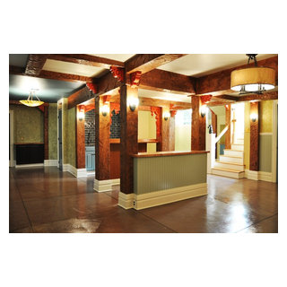 Victorian Basement Remodel - Traditional - Basement - Other - by Harte ...
