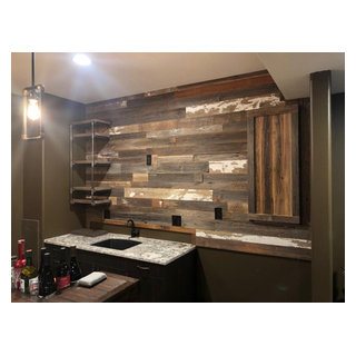 Wall Planking and Paneling - Farmhouse - Basement - Kansas City - by ...