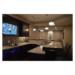 White Lake, Michigan - Transitional - Basement - Detroit - by Finished ...