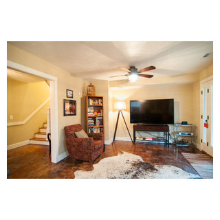 Whole house renovation - 1960's split level - Contemporary - Basement ...