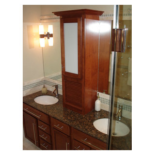 1964 Master Bath Redo - Contemporary - Bathroom - Dallas | Houzz
